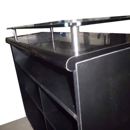 COUNTER DE ATENCIÓN-MUEBLE DE RECEPCIÓN PEQUEÑO-MOSTRADOR DE MELAMINA ...