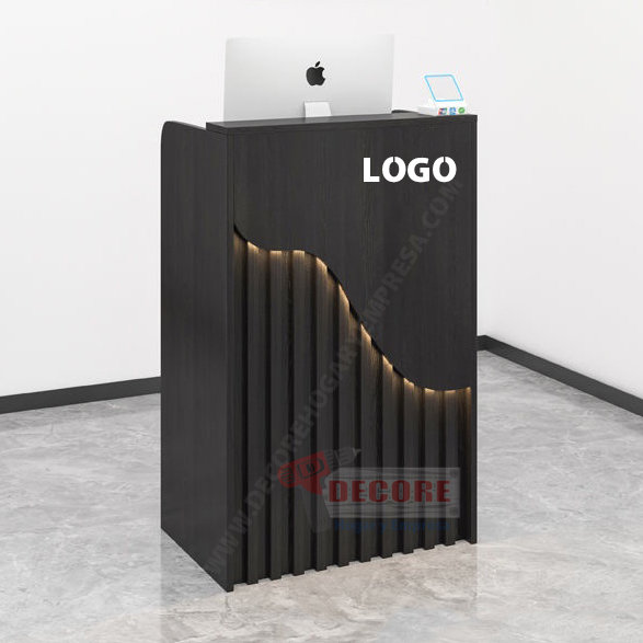 COUNTER-MOSTRADOR DE MELAMINA PEQUEÑO RANURADO | Decore Hogar y Empresa