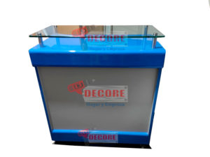 COUNTER DE ATENCIÓN-MUEBLE DE RECEPCIÓN PEQUEÑO-MOSTRADOR DE MELAMINA ...